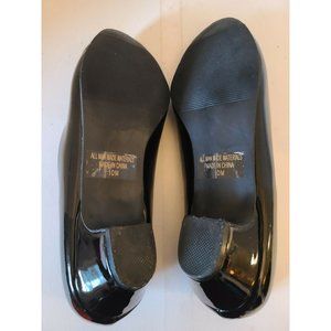 Angel Steps | Shoes | Angel Steps Womans Black Shoe W Heel Sz | Poshmark